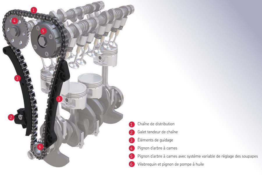 LA CHAÎNE DE DISTRIBUTION N'EST PAS SANS ENTRETIEN LA CHAÎNE DE ...